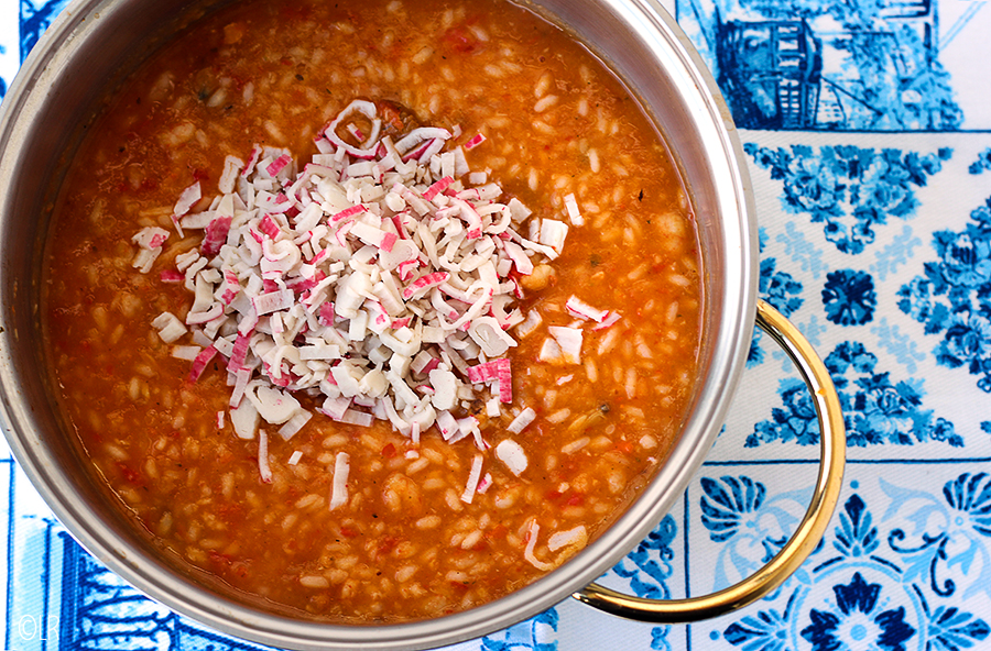 Eenvoudige Risotto met zeevruchten – Arroz de Marisco sem casca – De K ...
