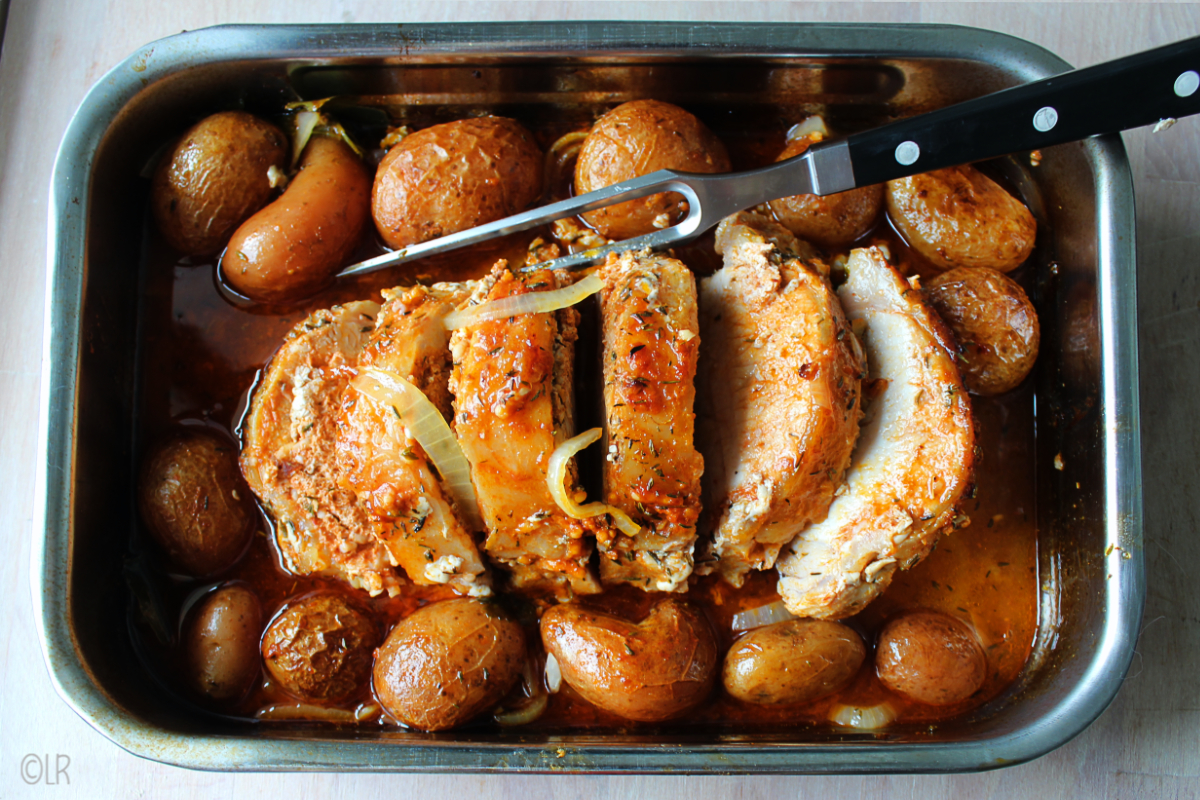 Lombo de porco com batatinhas – Portugese varkenslende met ...